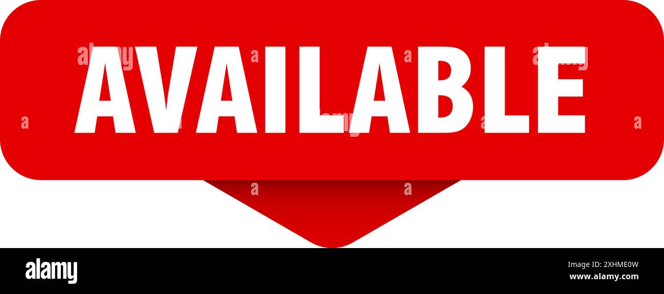 available sticker. available sign on transparent background ...