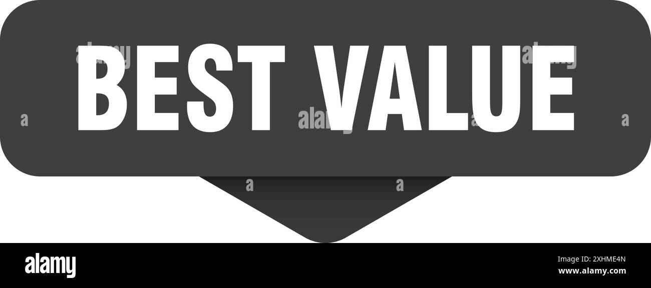 best value sticker. best value sign on transparent background ...