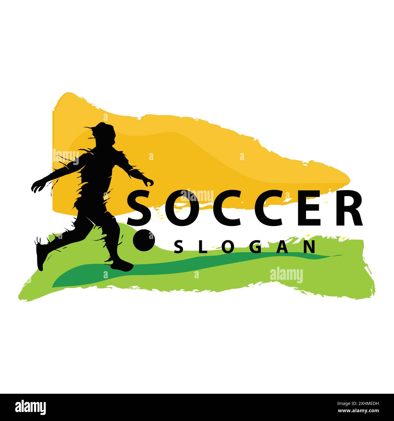 Soccer logo vector Cut Out Stock Images & Pictures - Alamy