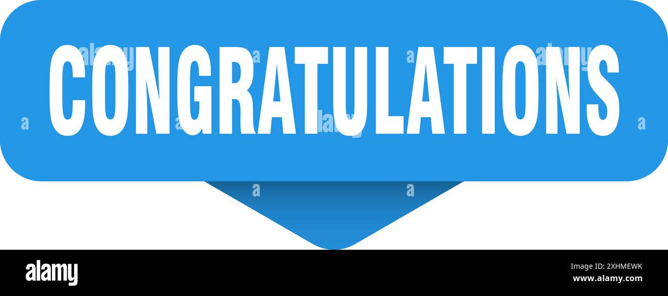 congratulations sticker. congratulations sign on transparent background ...