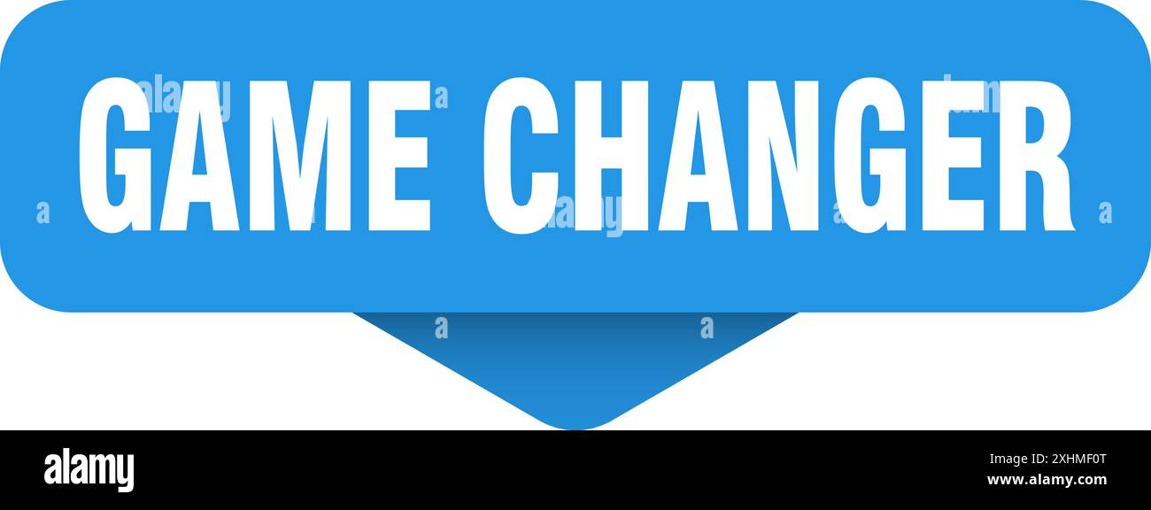 game changer sticker. game changer sign on transparent background ...