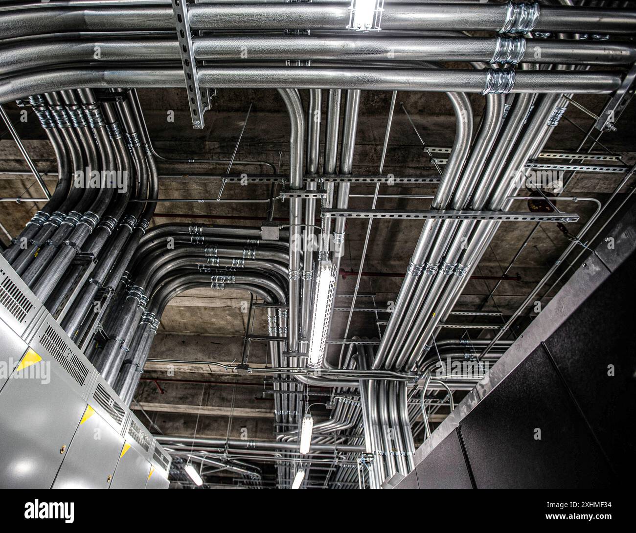 Metallic conduit hi-res stock photography and images - Alamy