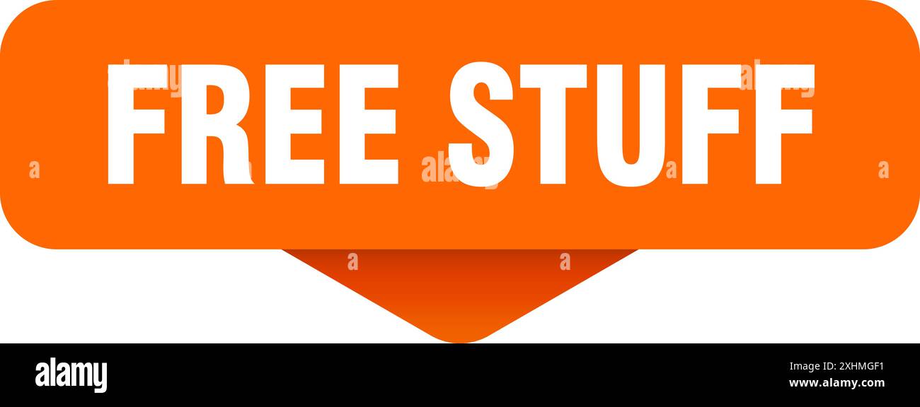 free stuff sticker. free stuff sign on transparent background ...