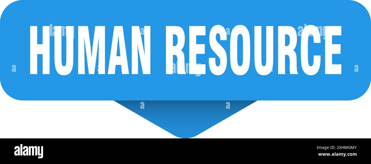 human resource sticker. human resource sign on transparent background ...