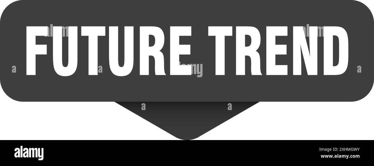future trend sticker. future trend sign on transparent background ...