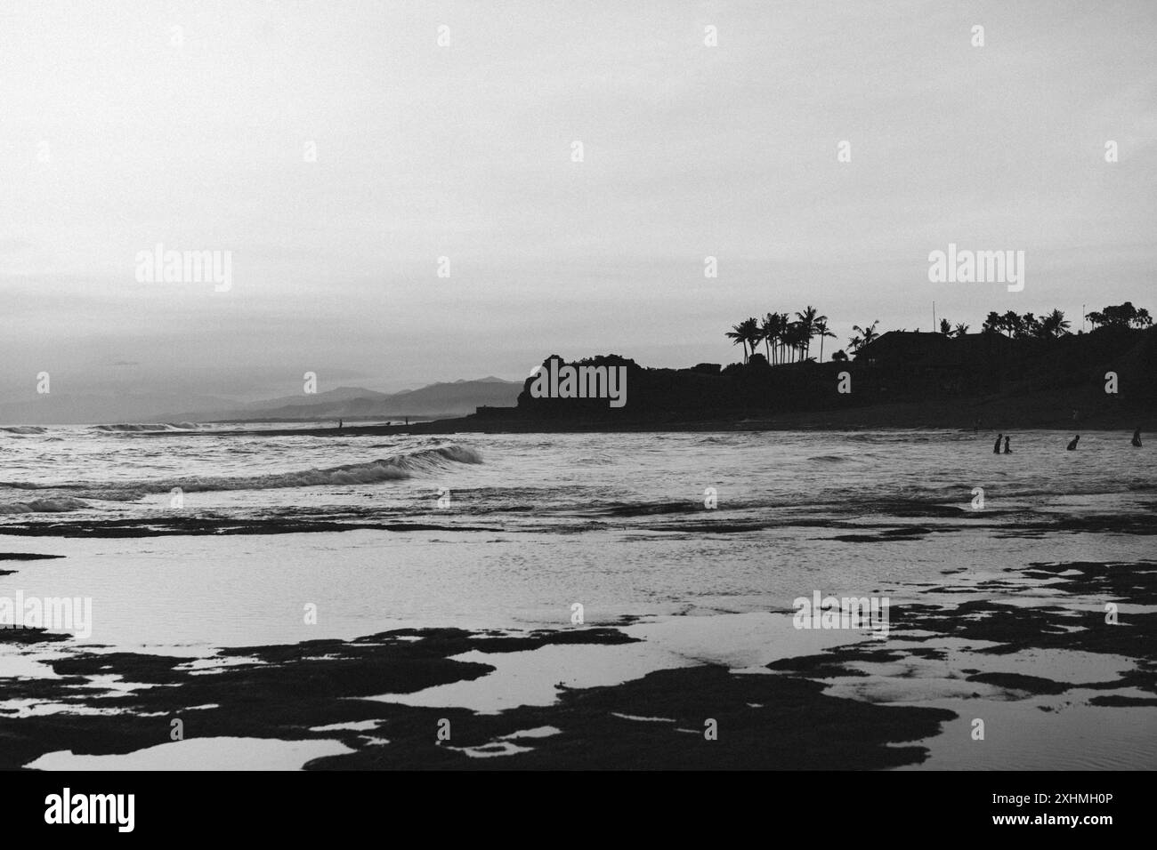 Sunset indonesia! Black and White Stock Photos & Images - Alamy