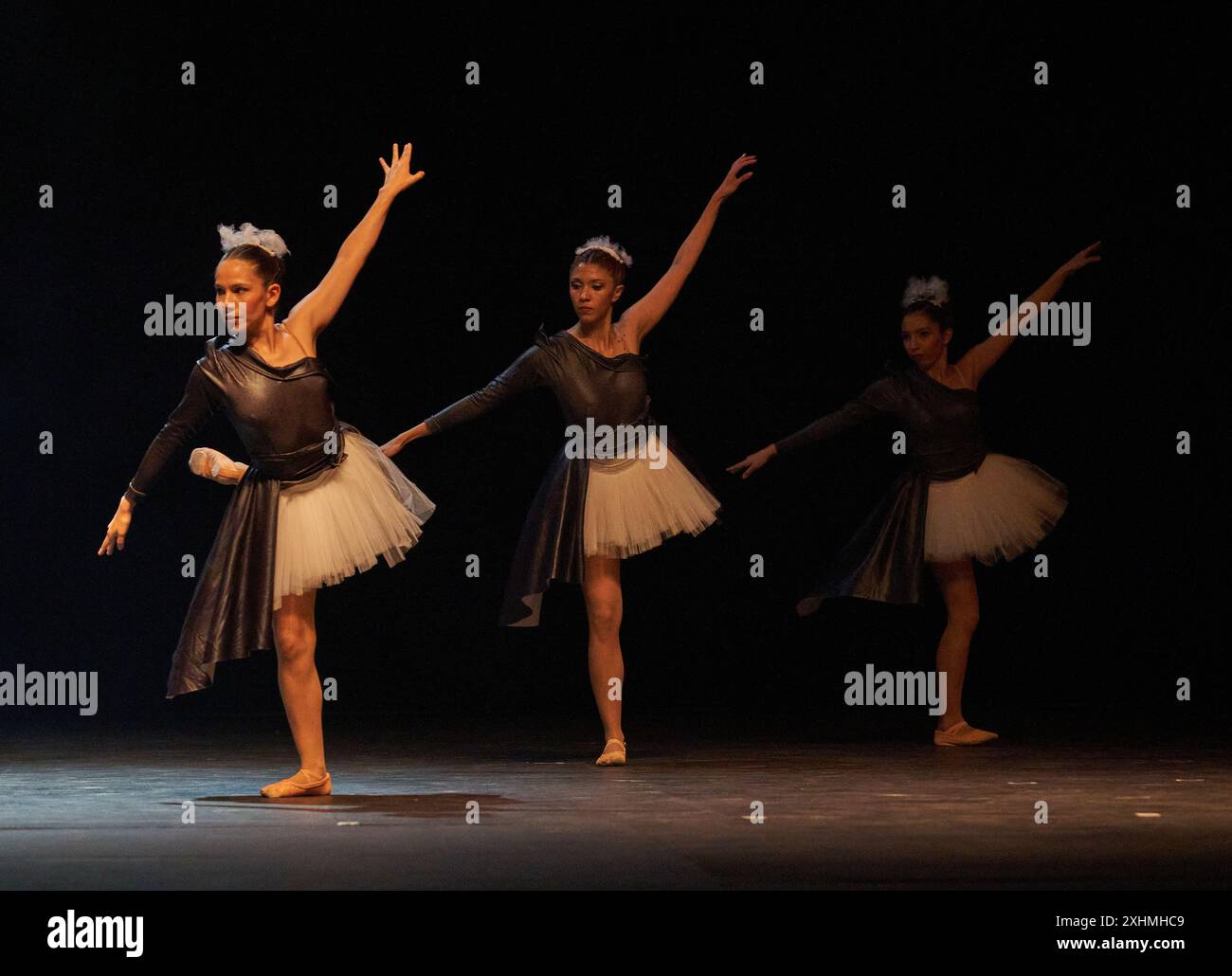 Representation in the centenary park of a theatrical/musical work Stock ...