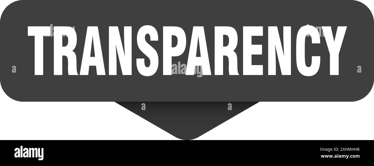 transparency sticker. transparency sign on transparent background ...