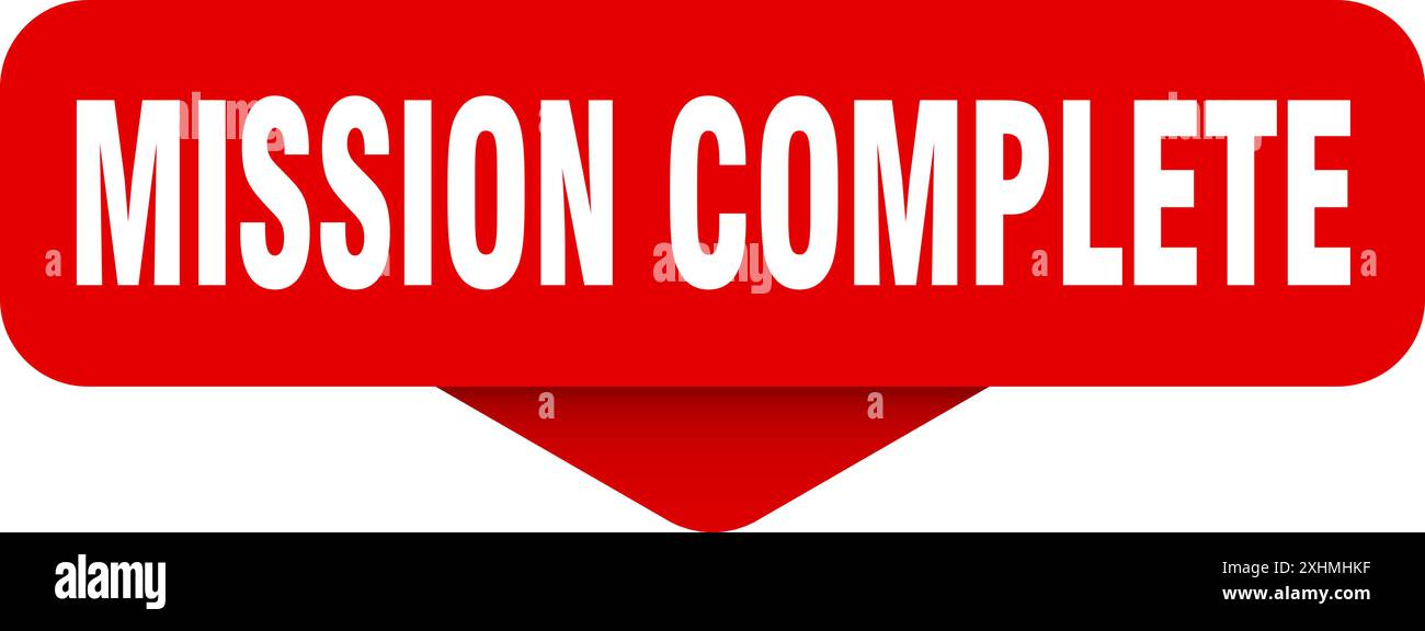 mission complete sticker. mission complete sign on transparent ...