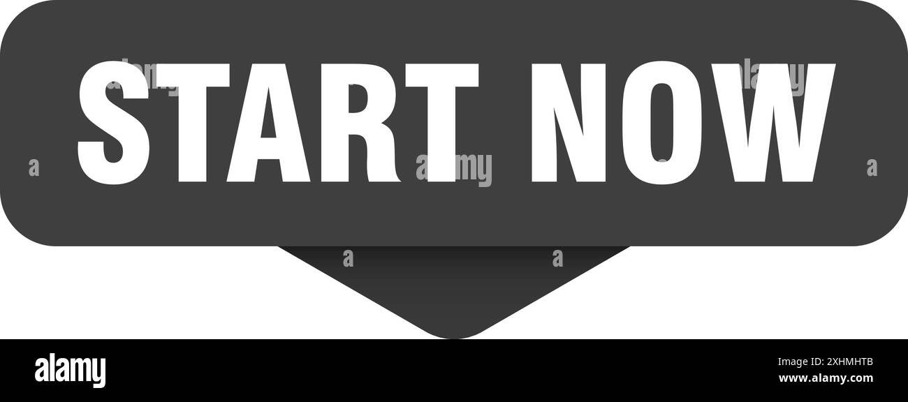 start now sticker. start now sign on transparent background ...