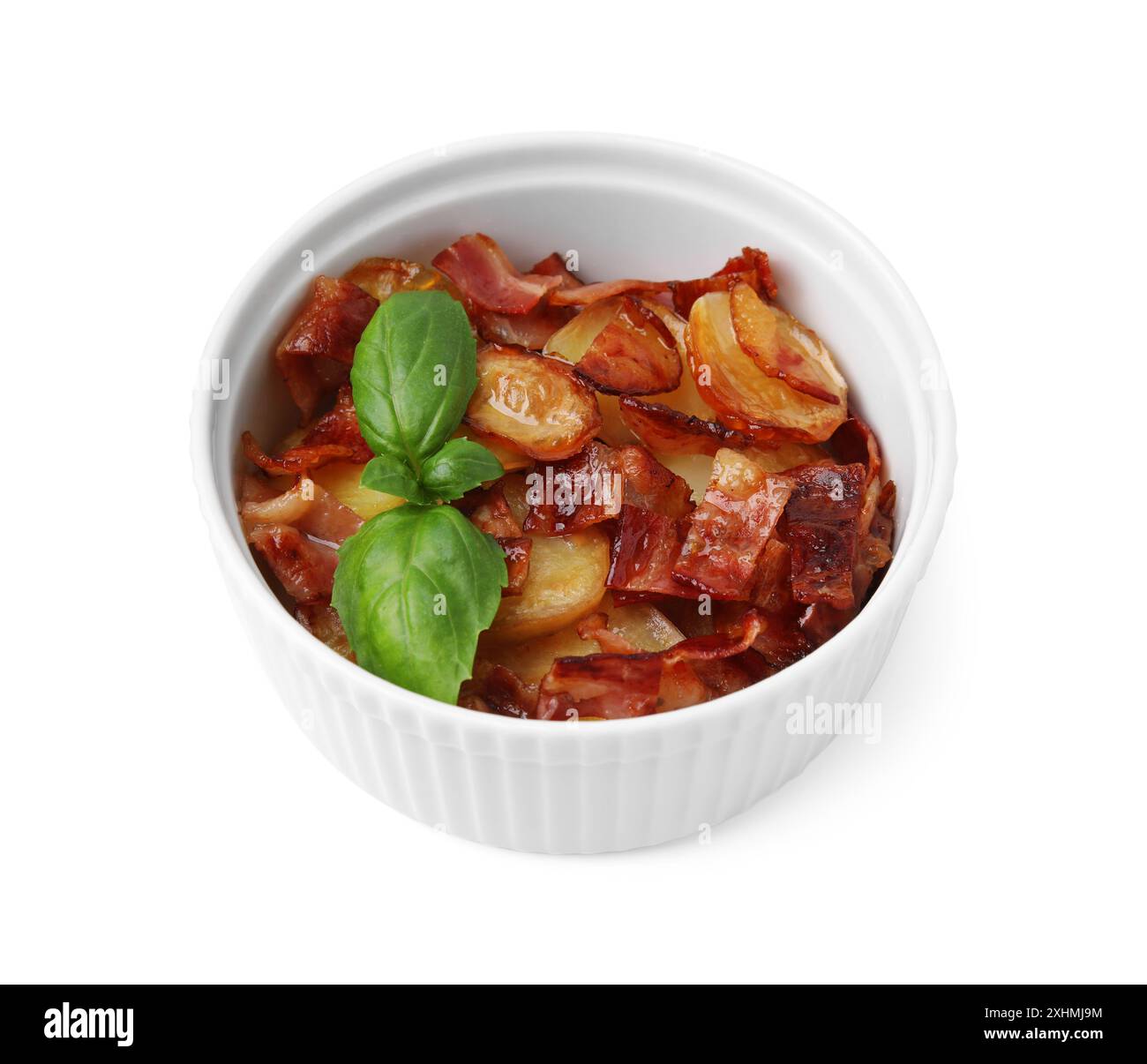 Bowl roasted potatoes on Cut Out Stock Images & Pictures - Alamy