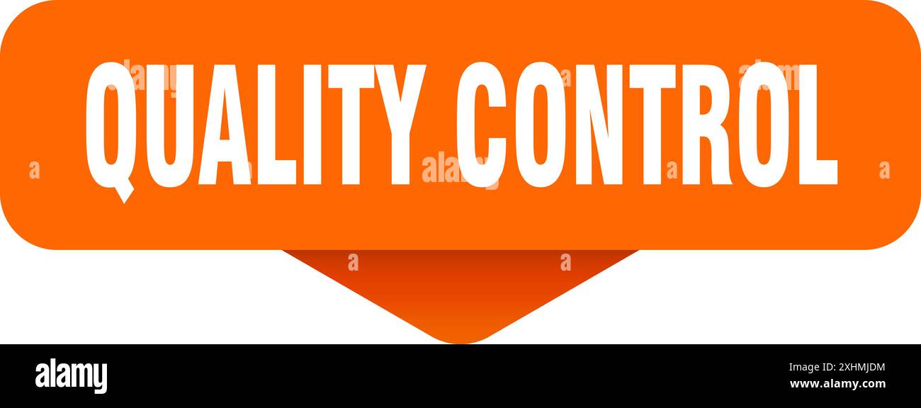 quality control sticker. quality control sign on transparent background ...
