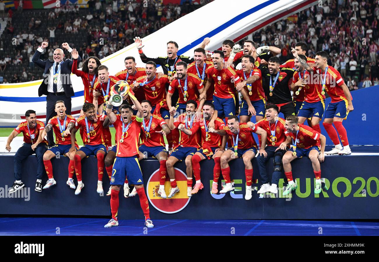 Fussball, Europameisterschaft, EURO 2024, Finale, Olympiastadion Berlin ...