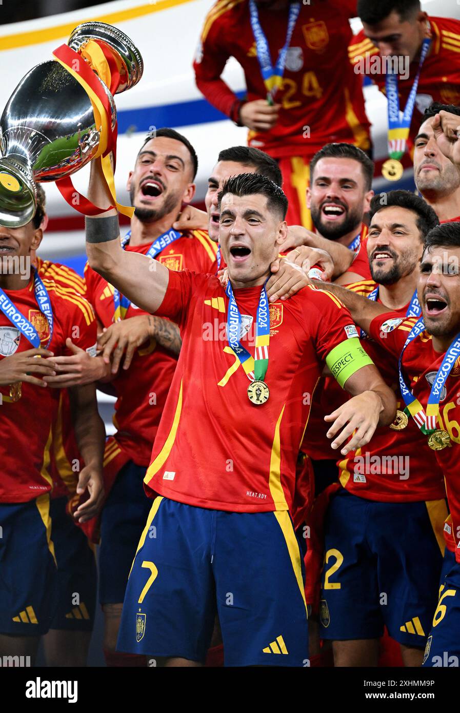 Fussball, Europameisterschaft, EURO 2024, Finale, Olympiastadion Berlin ...