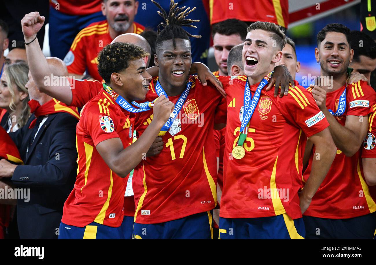 Fussball, Europameisterschaft, EURO 2024, Finale, Olympiastadion Berlin ...