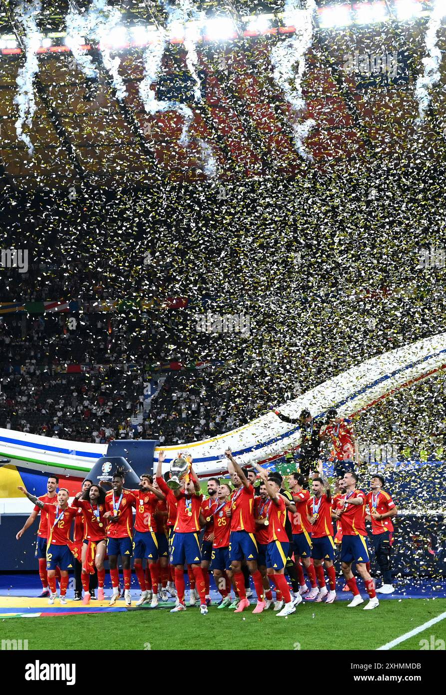 Fussball, Europameisterschaft, EURO 2024, Finale, Olympiastadion Berlin ...