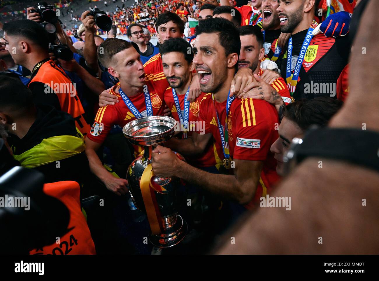 Fussball, Europameisterschaft, EURO 2024, Finale, Olympiastadion Berlin ...