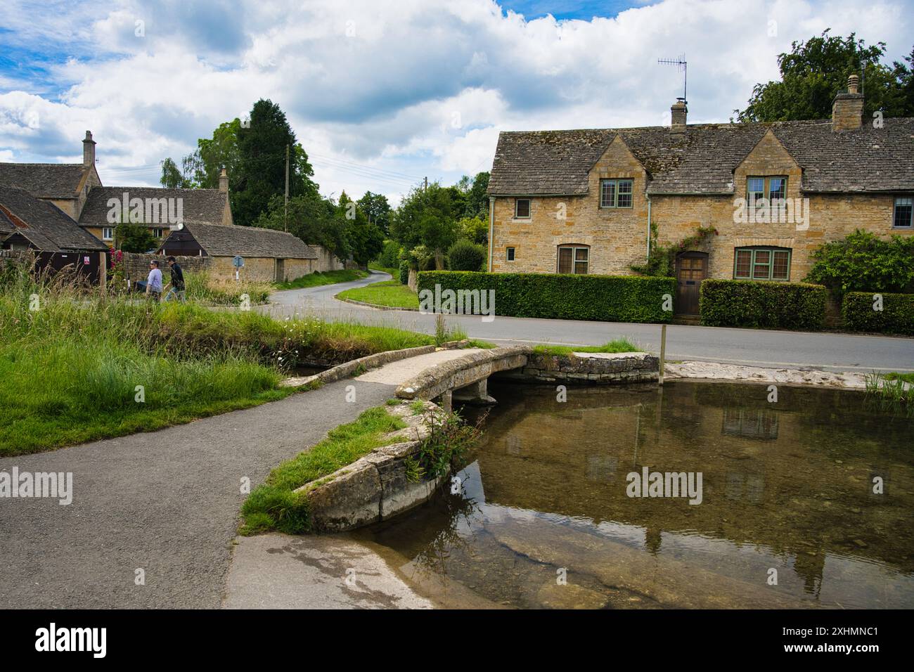 Lower Slaughter, a settlement which dates back over a thousand years ...