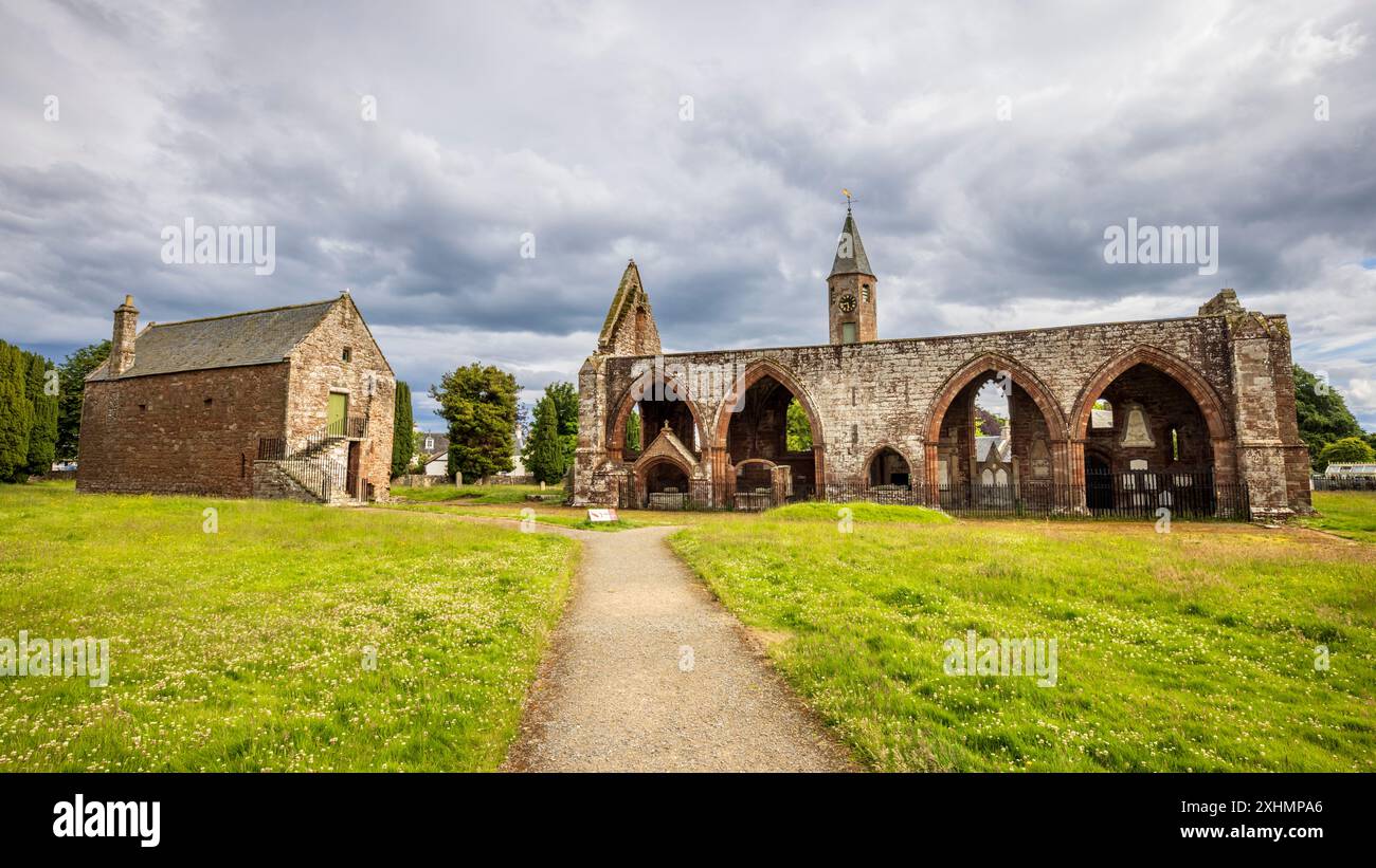 The ruins of Fortrose Cathedral, Fortrose, Black Isle, Ross and ...
