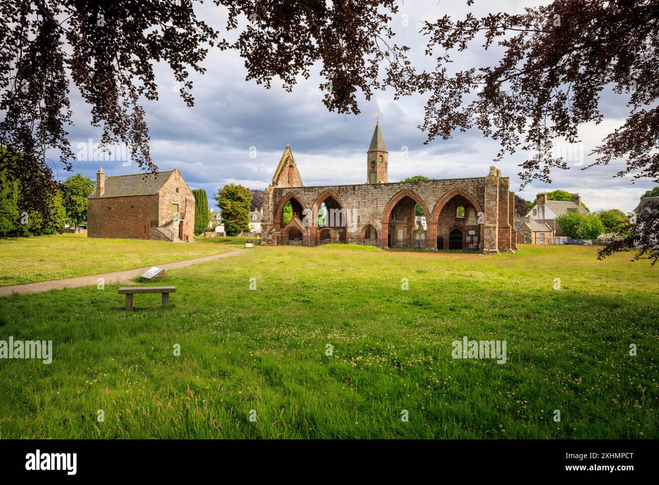 The ruins of Fortrose Cathedral, Fortrose, Black Isle, Ross and ...