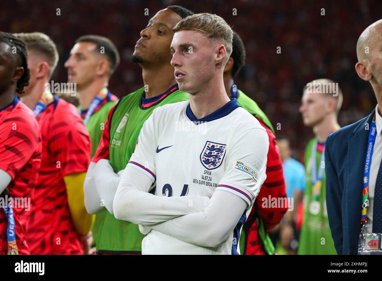 Berlin, Germany. 14th July, 2024. England Forward Cole Palmer (Chelsea ...