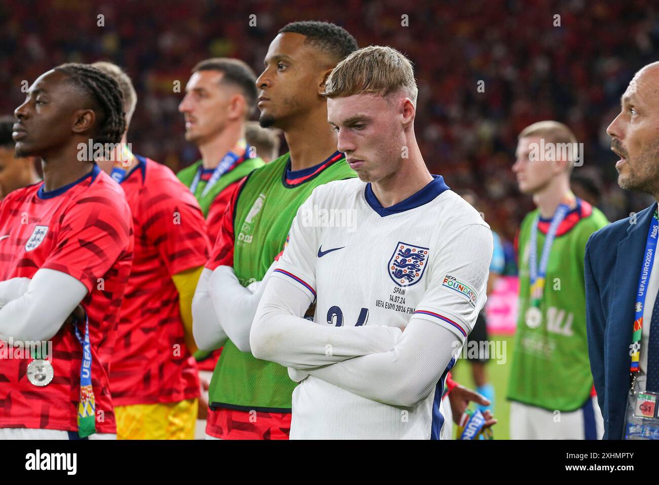 Berlin, Germany. 14th July, 2024. England Forward Cole Palmer (Chelsea ...