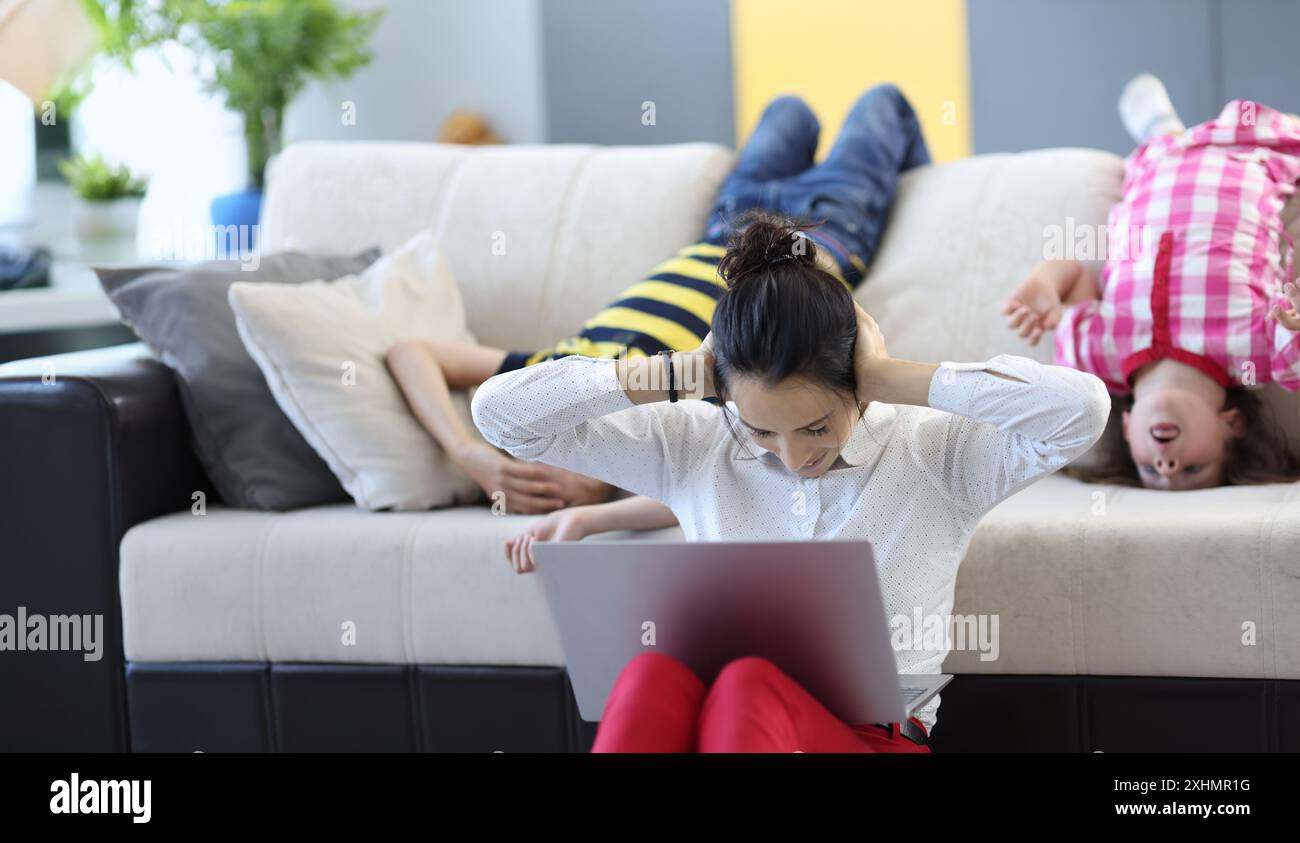 Workaholic kids hi-res stock photography and images - Alamy