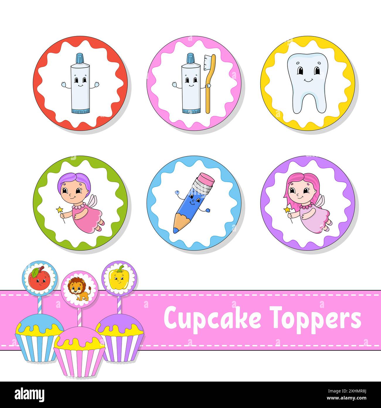 Sign toppers Stock Vector Images - Alamy