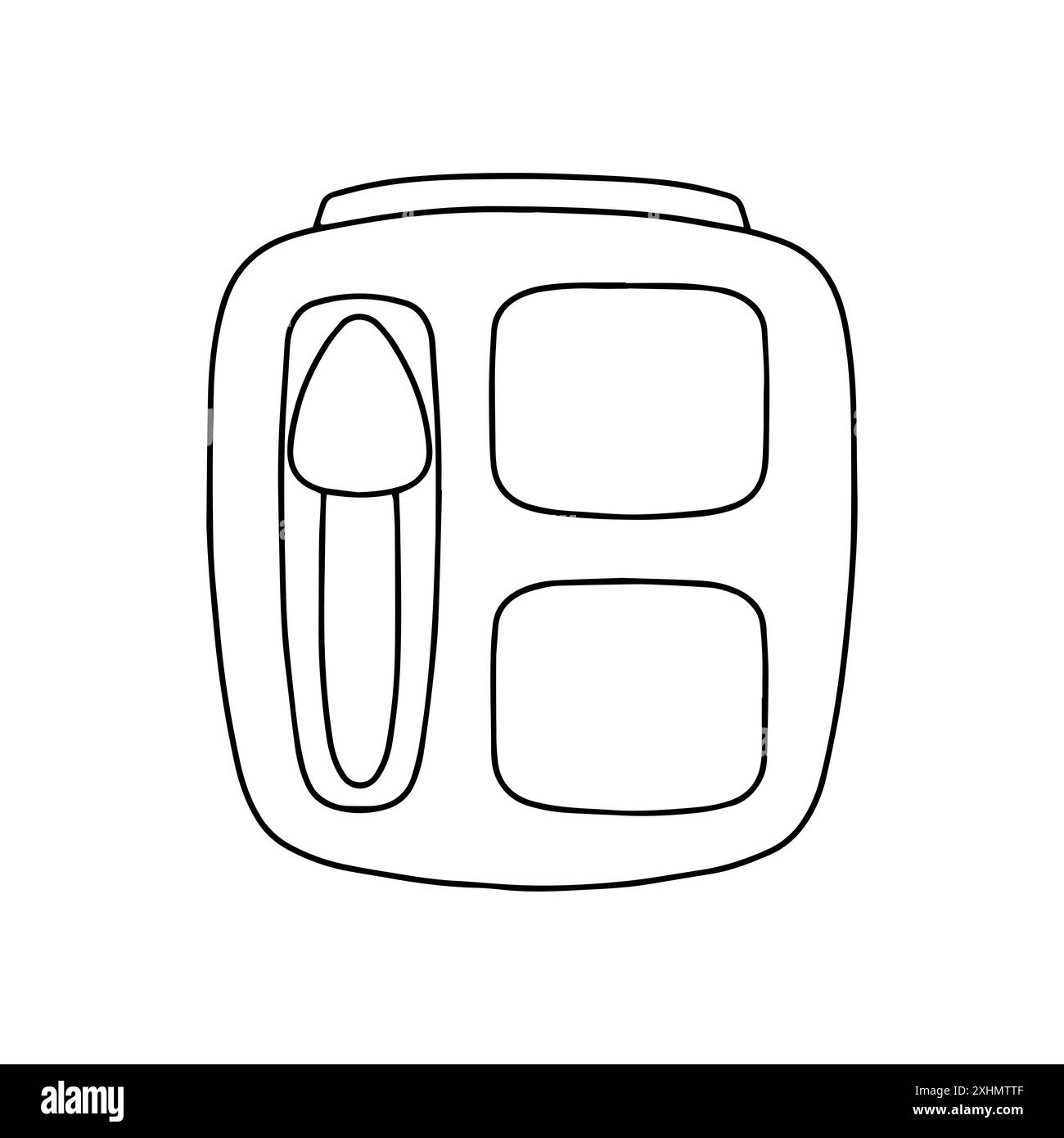 Outline contour. Design element. Vector illustration isolated on white ...