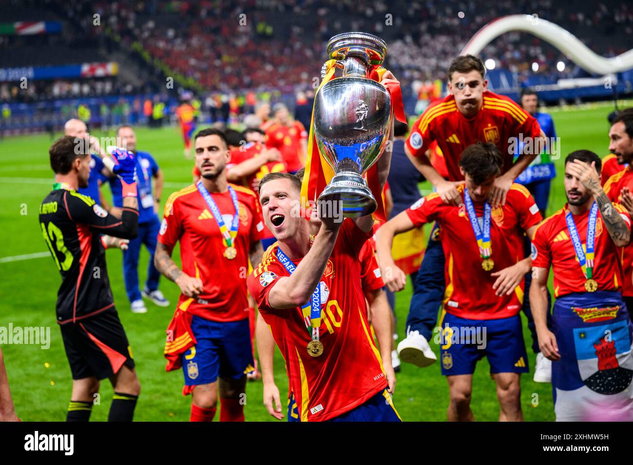 Berlin, Germany. 14th July, 2024. Soccer, UEFA Euro 2024, European ...