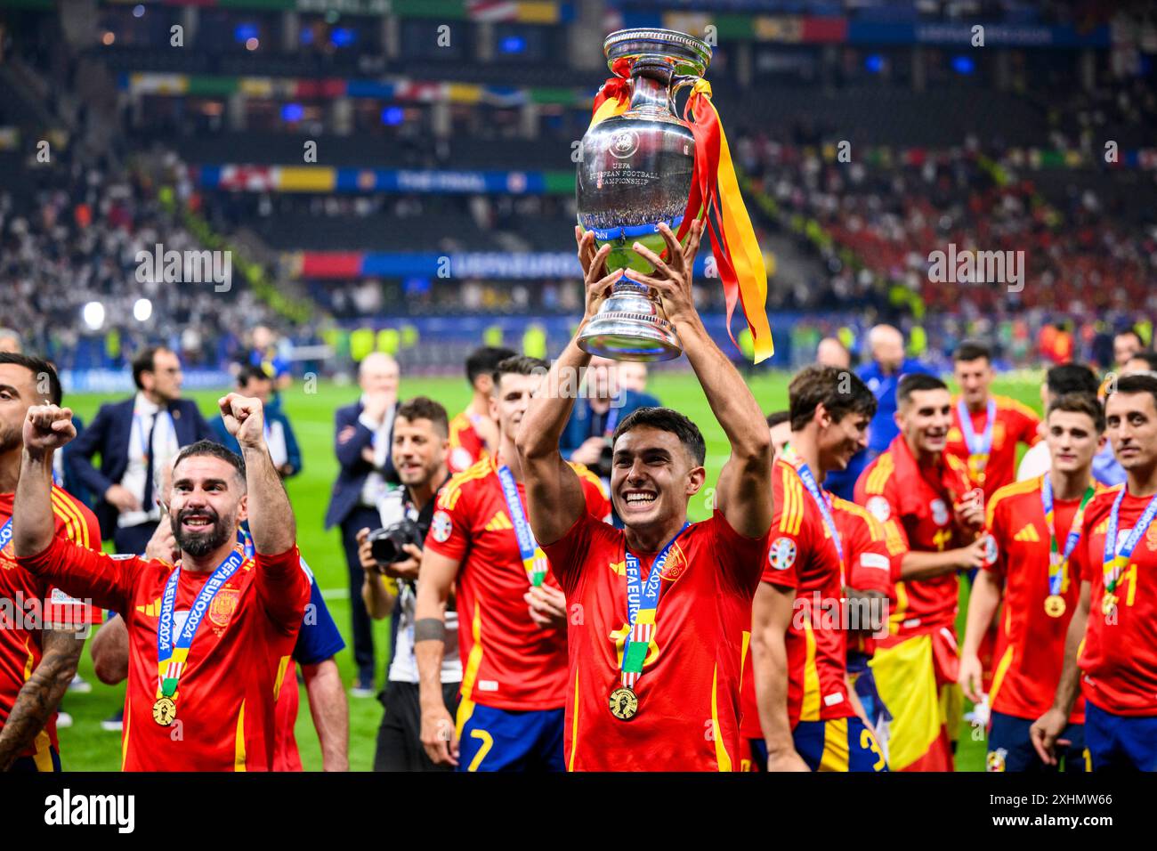 Berlin, Germany. 14th July, 2024. Soccer, UEFA Euro 2024, European ...