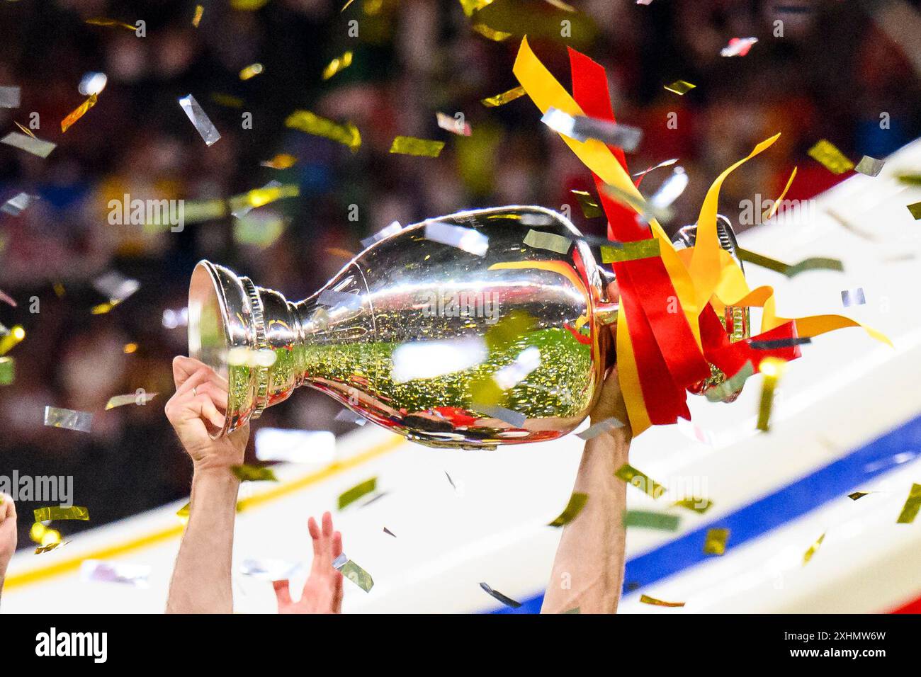 14 July 2024, Berlin: Soccer, UEFA Euro 2024, European Championship ...