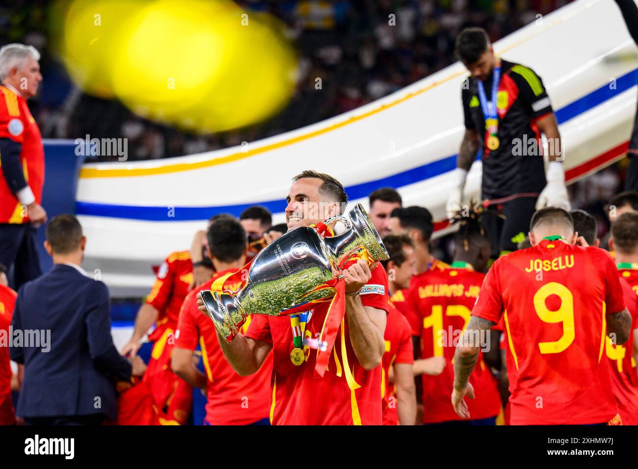 Berlin, Germany. 14th July, 2024. Soccer, UEFA Euro 2024, European ...
