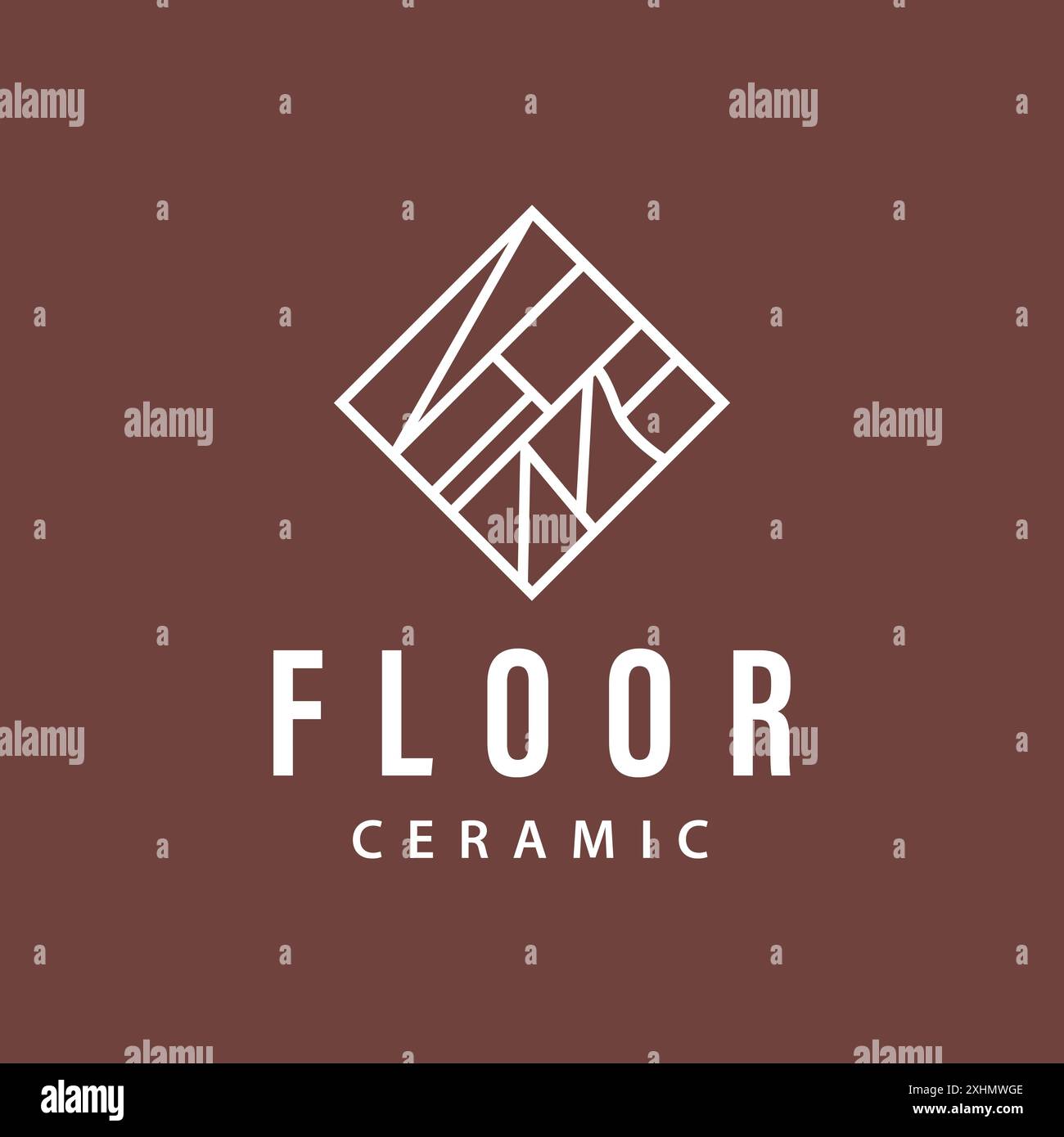 Tile logo Stock Vector Images - Alamy