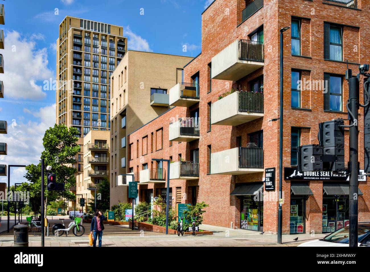 Hendon Waterside Housing Development, West Hendon, Borough Of Barnet ...