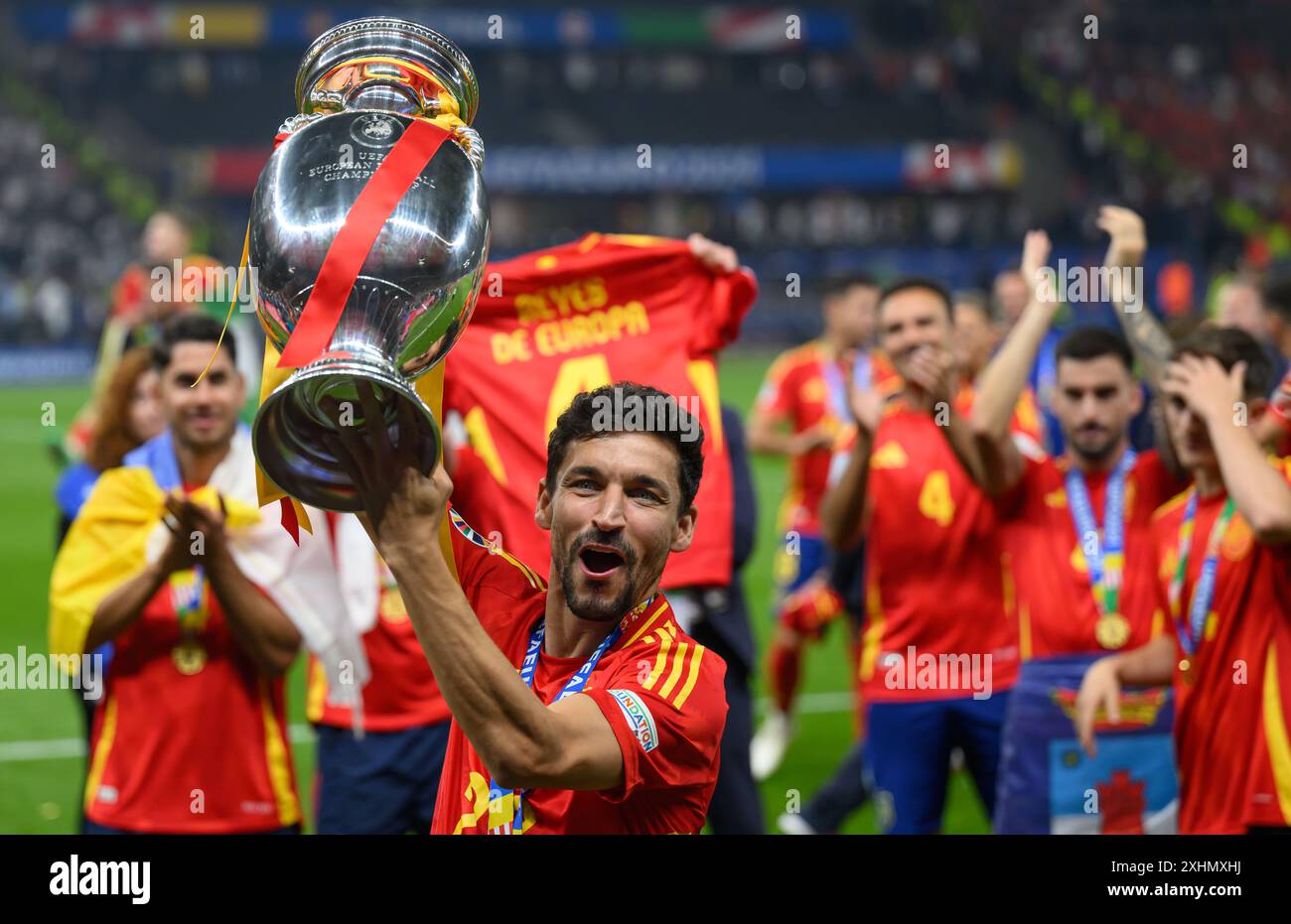 Berlin, Germany. 14th July, 2024. Soccer, UEFA Euro 2024, European ...