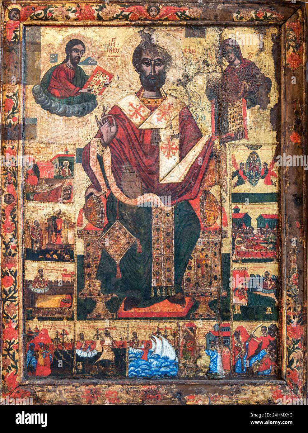 Saint nicholas icon from hi-res stock photography and images - Alamy