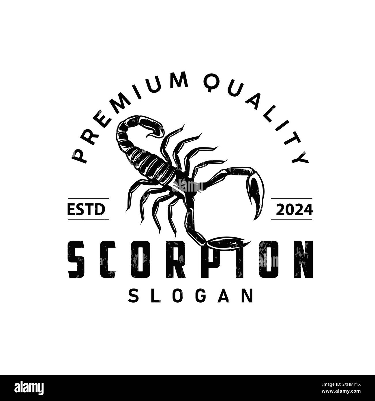 Logo scorpion hi-res stock photography and images - Alamy