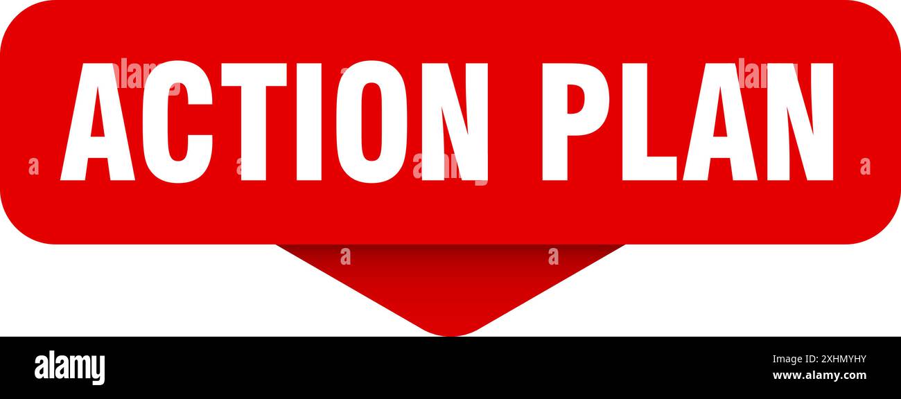 action plan sticker. action plan sign on transparent background ...