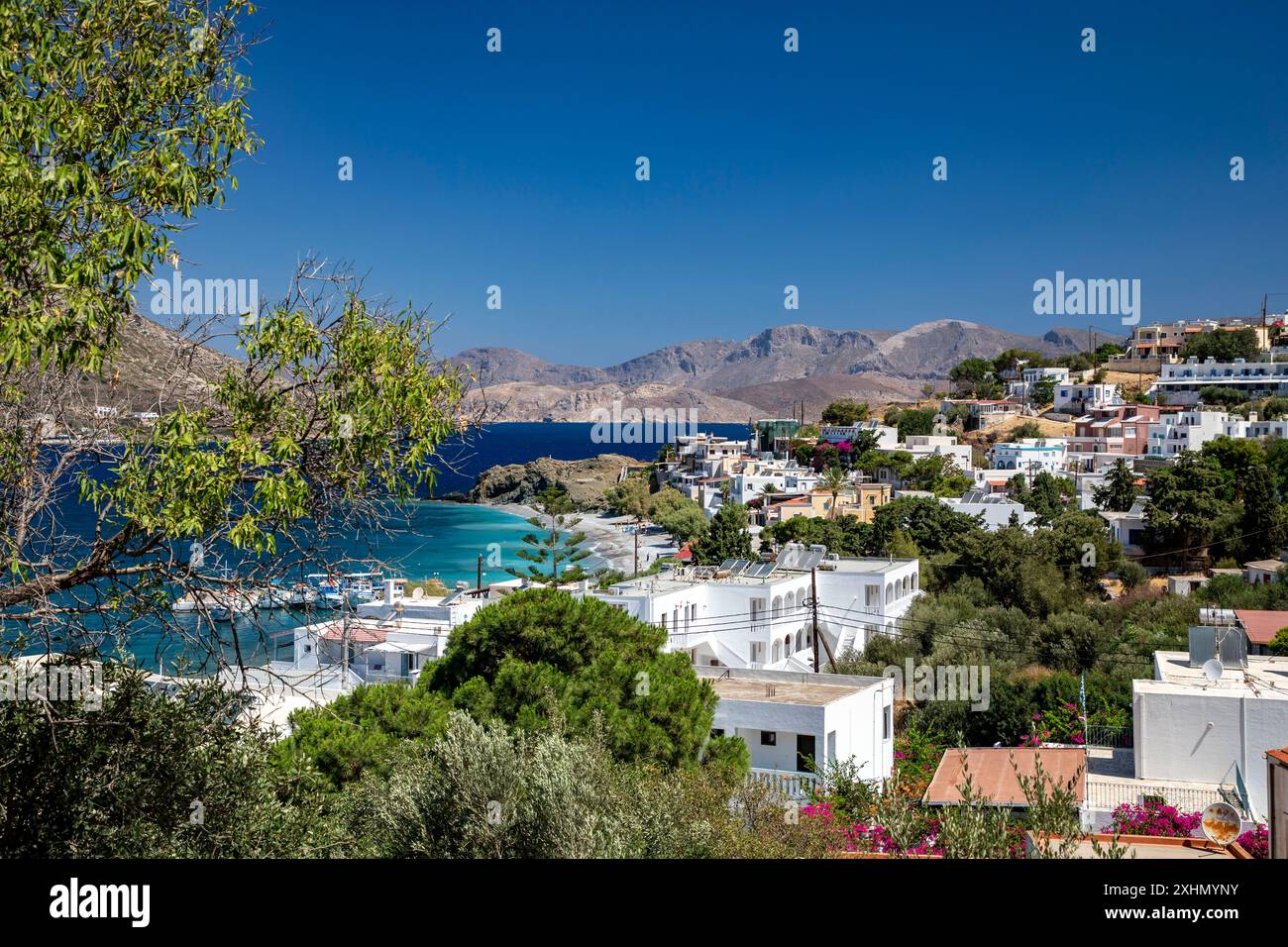 Kalymnos and Telendos Island Stock Photo - Alamy