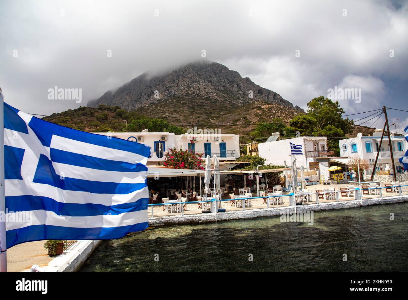 Kalymnos and Telendos Island Stock Photo - Alamy