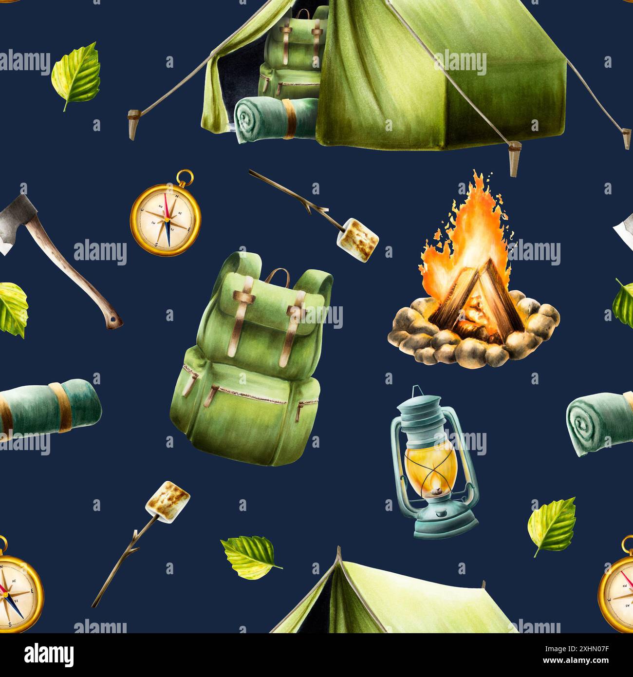 Hiking Campfire