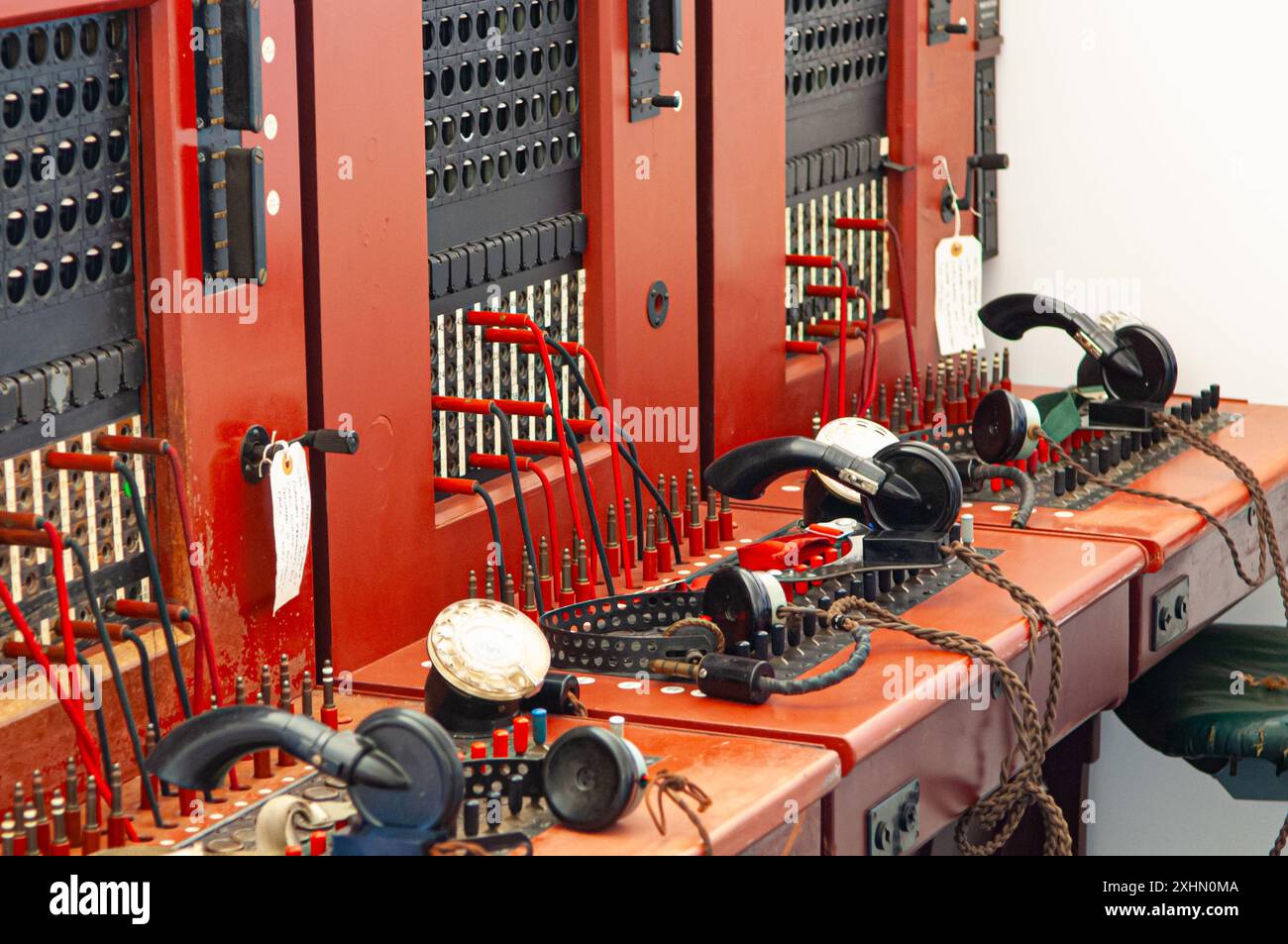 The wartime decoding centre at Bletchley Park, Bletchley, England Stock ...