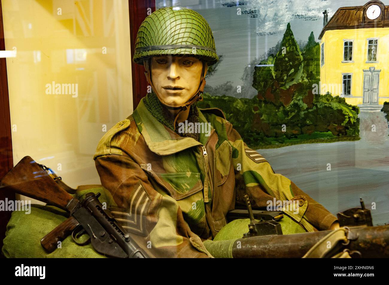 The wartime decoding centre at Bletchley Park, Bletchley, England Stock ...