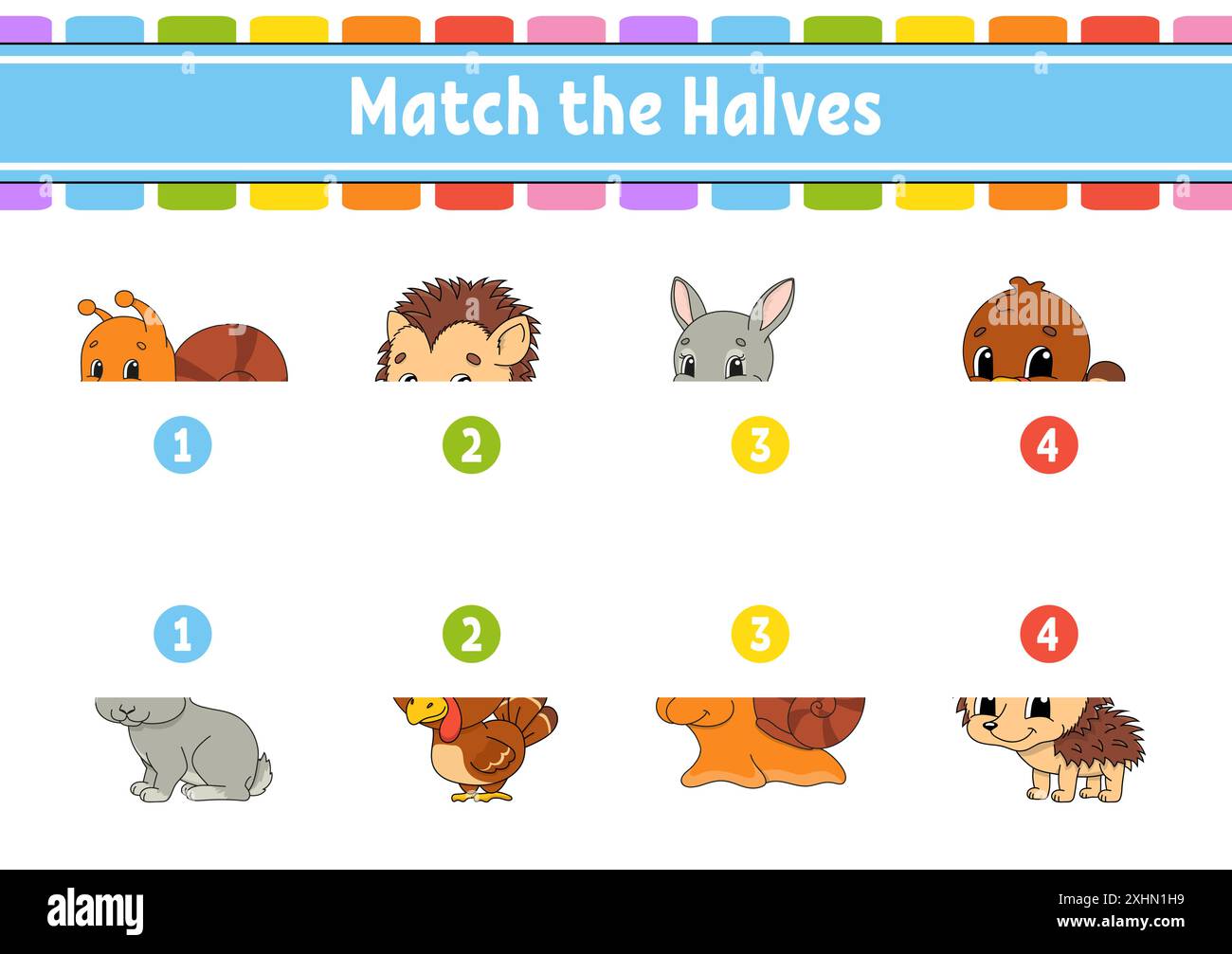 Cartoon animal illustration vect hi-res stock photography and images ...