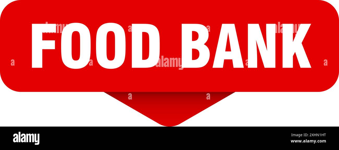 food bank sticker. food bank sign on transparent background ...