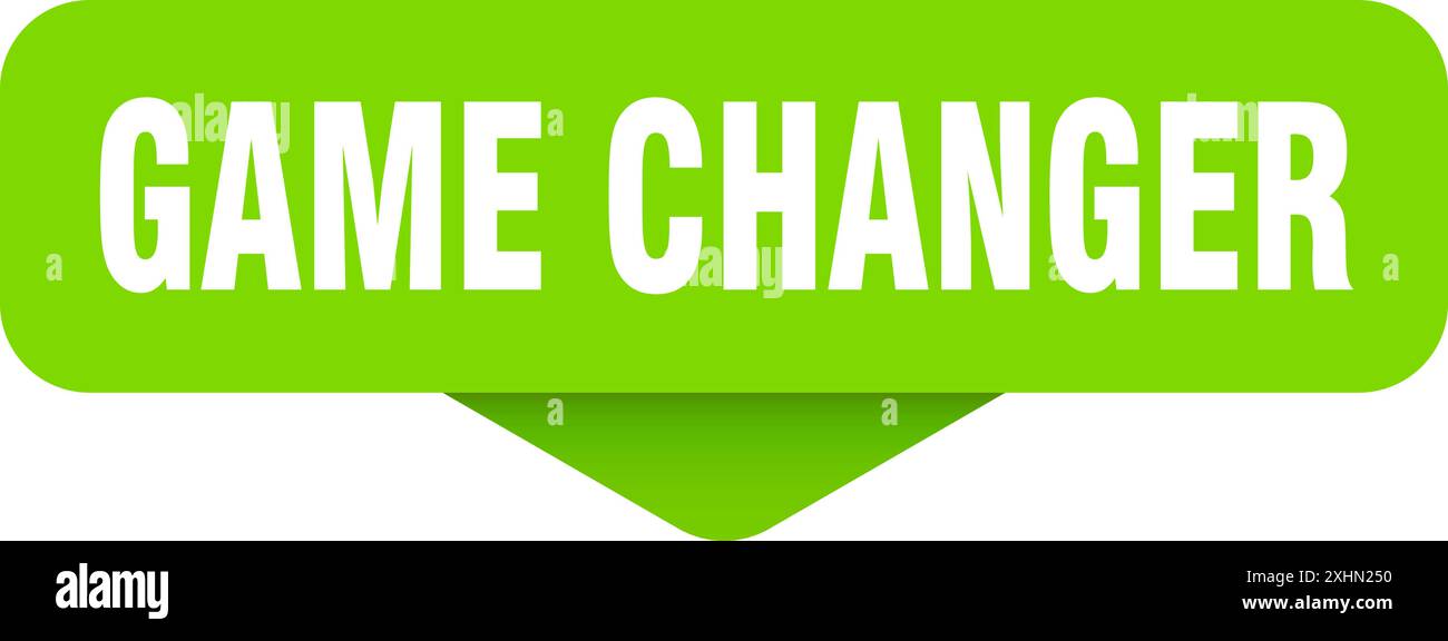game changer sticker. game changer sign on transparent background ...