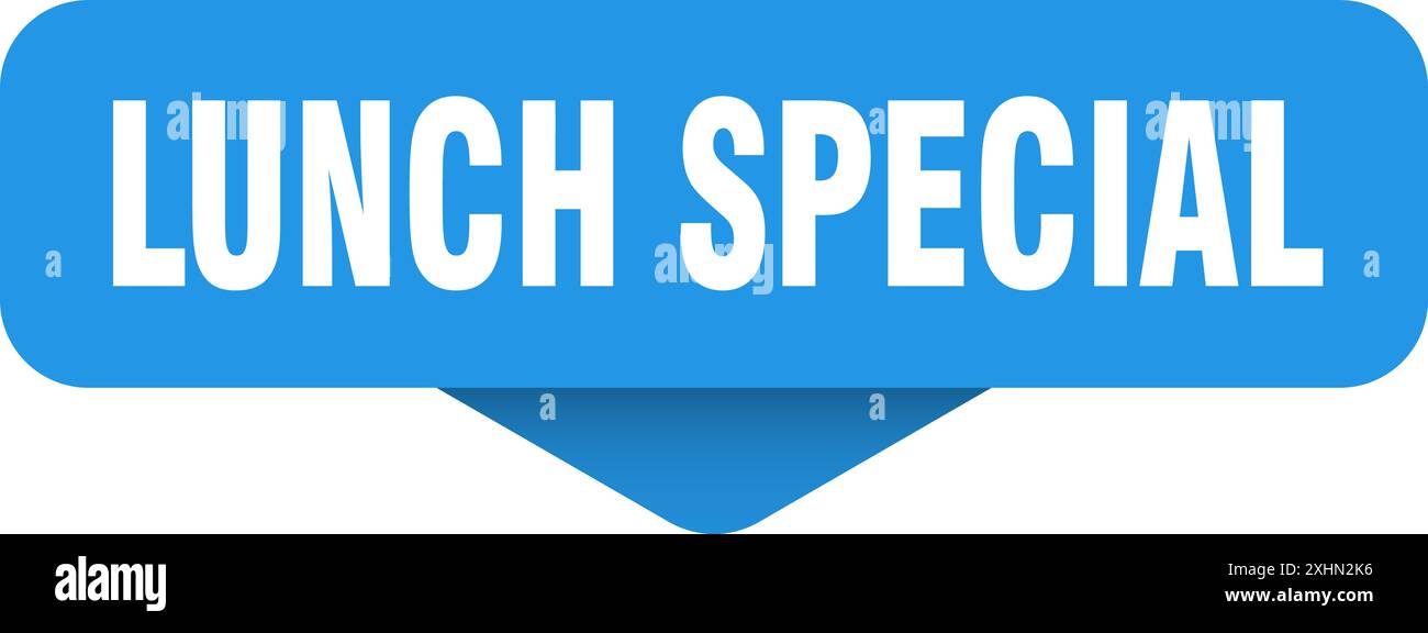 lunch special sticker. lunch special sign on transparent background ...