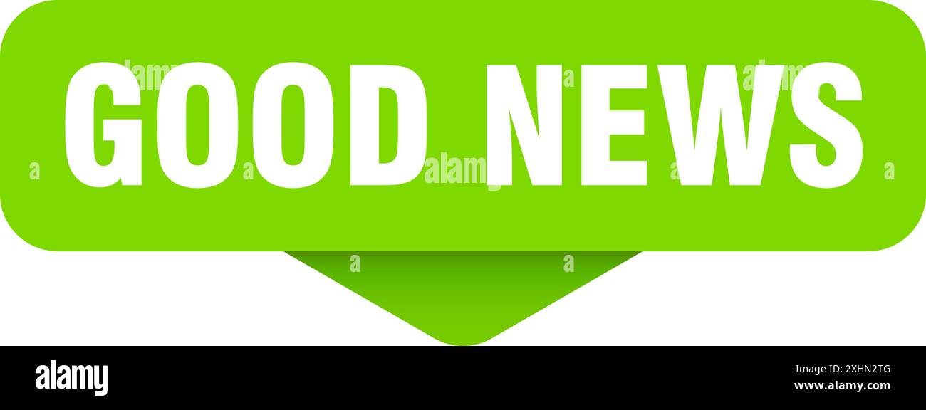 good news sticker. good news sign on transparent background ...