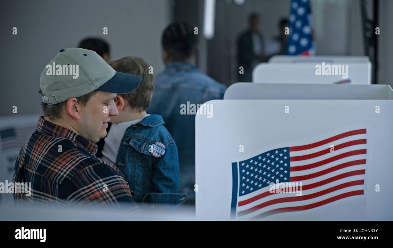 Voting booth united states kid hi-res stock photography and images - Alamy